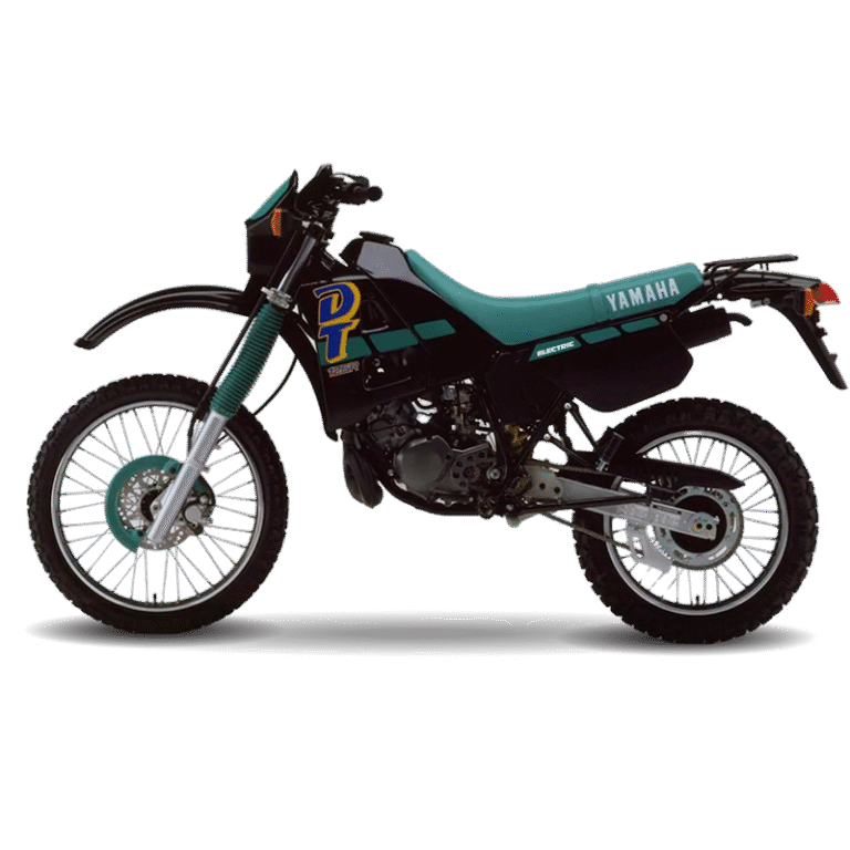 Yamaha DT 125R Graphics (1990) Black (Electric) Model – Hazard Graphics