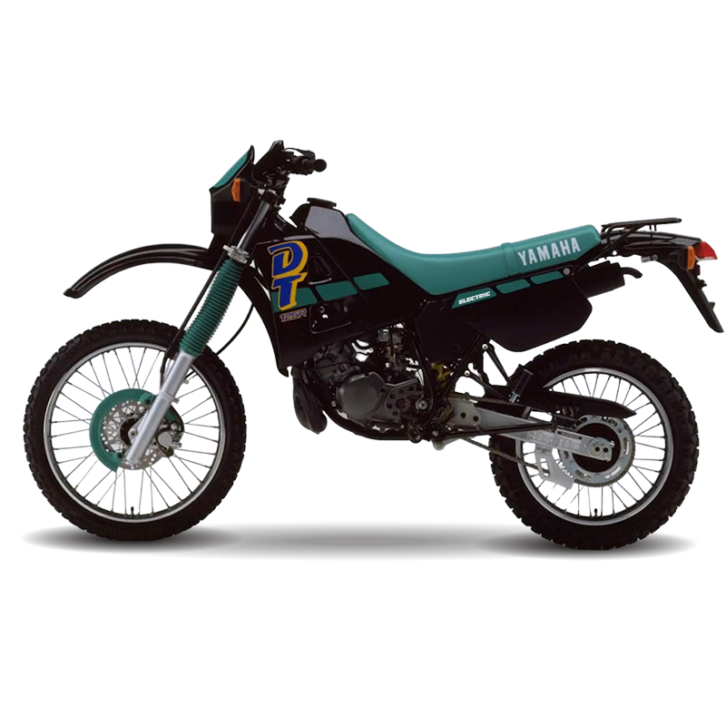 Yamaha DT 125R Graphics (1990) Black (Electric) Model – Hazard Graphics