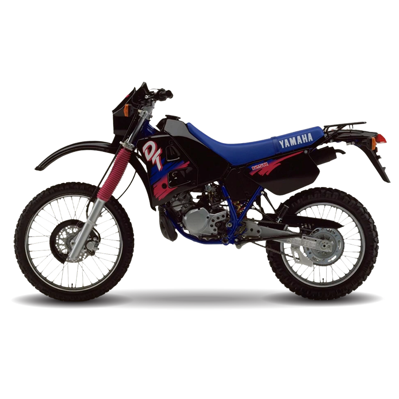 Yamaha DT 125R Graphics (1991) Black Model – Hazard Graphics