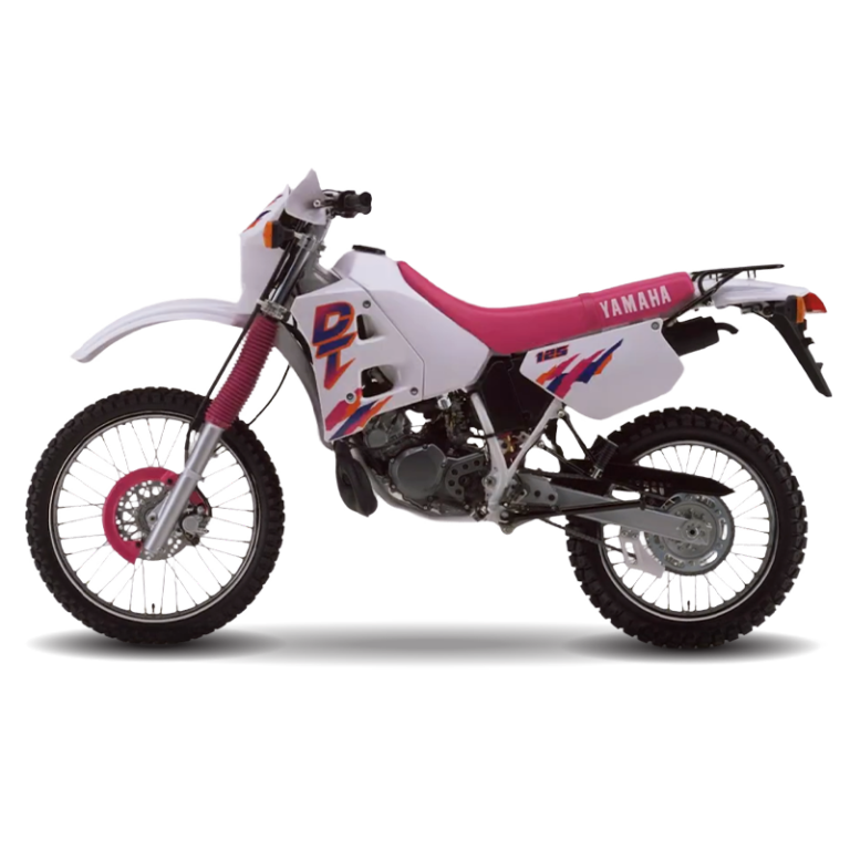 Yamaha DT 125R Graphics (1993) White Model – Hazard Graphics